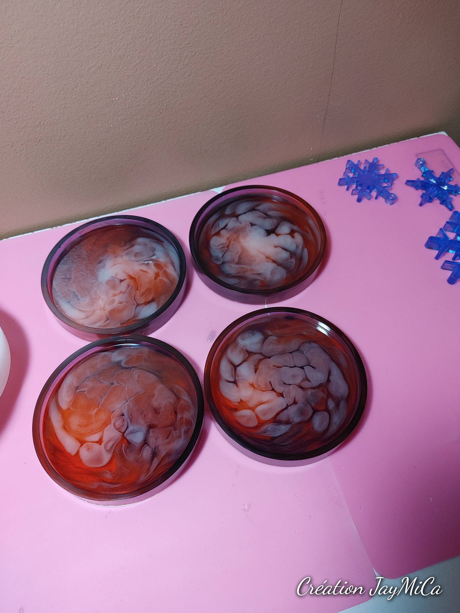 sous-verres et porte pouteille